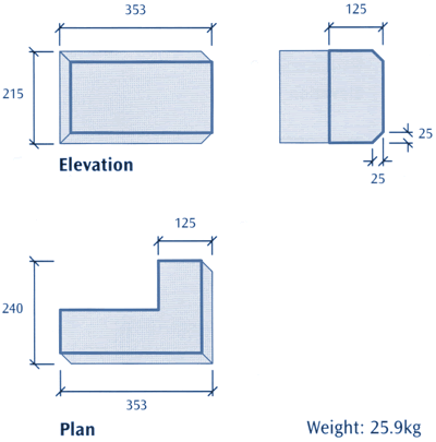 Cast Stone Chamfered Quoins - Addstone Self Build